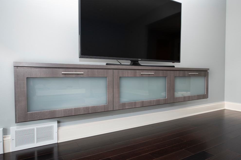 Modern Floating Media Center - Modern - Living Room - Chicago - by User ...