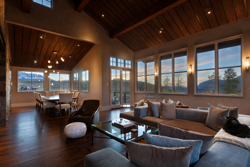 Modern Full Home Design in Telluride, CO - Modern - Living Room ...