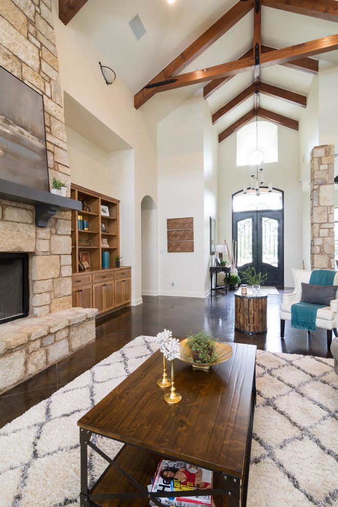 Modern Home Design - Classique Chic - Salon - Austin - par Melissa ...