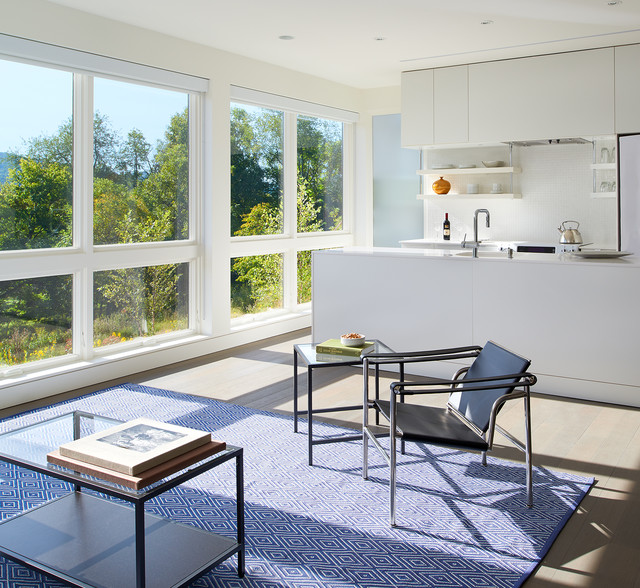 Modern Home in Rural Hamlet - Contemporain - Salon - Washington, D.C ...