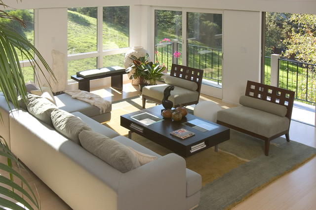 Modern Home - Modern - Living Room - San Francisco - by Pamela ...