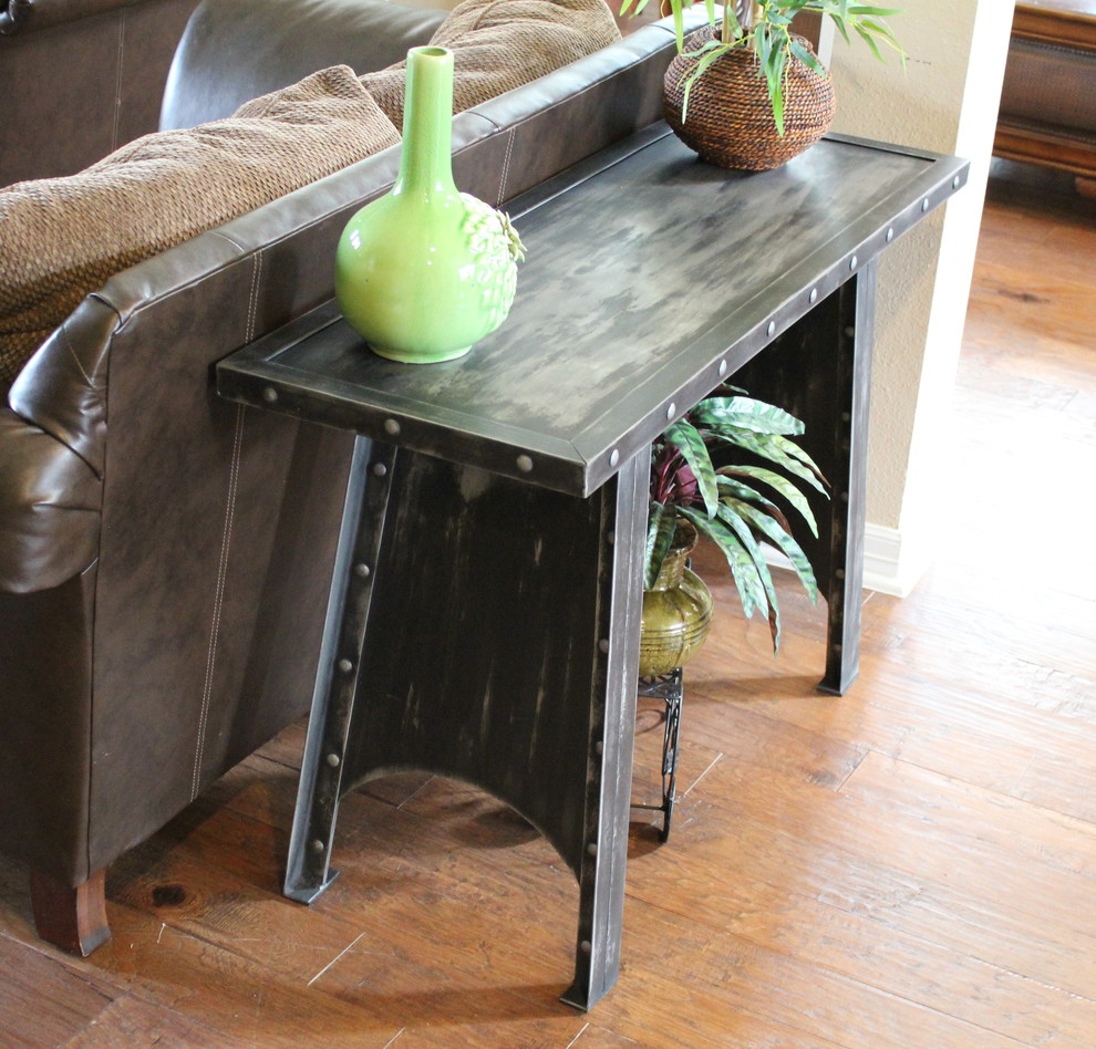 Modern Industrial - Industrial - Living Room - Houston - by Modern ...