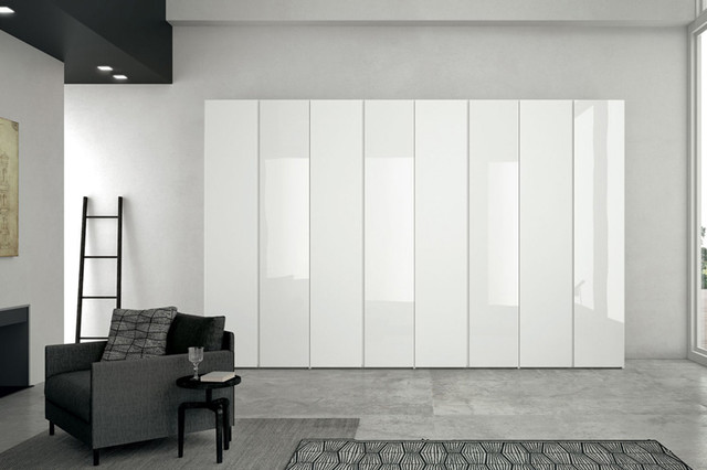 Modern Italian wardrobs, walk-in closets, libraries & wall units ...