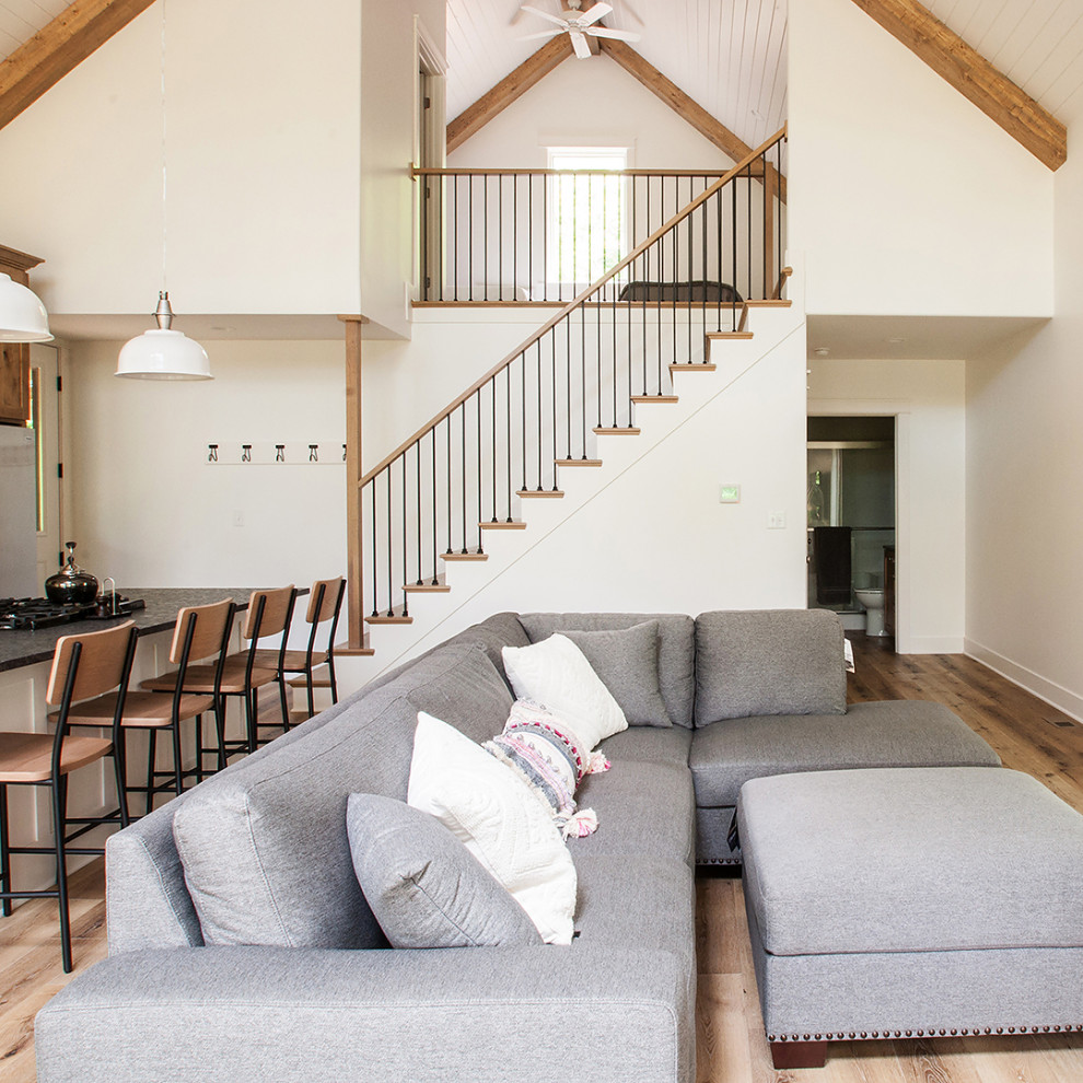 Modern Lake House - Modern - Living Room - Indianapolis - by Haste ...