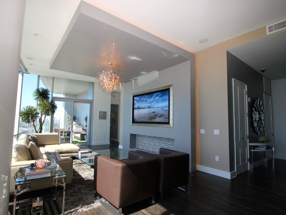 Modern Living Room - Modern - Living Room - Houston - by Mauricio Nava ...