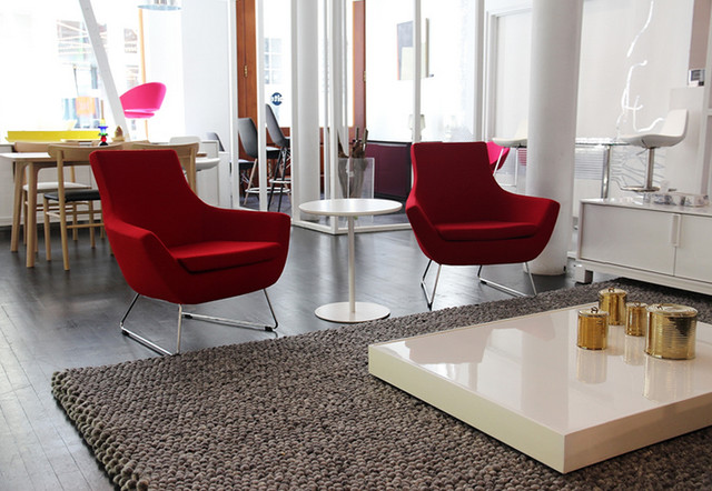 Modern Living Room - Modern - Living Room - New York - by Zin Home ...