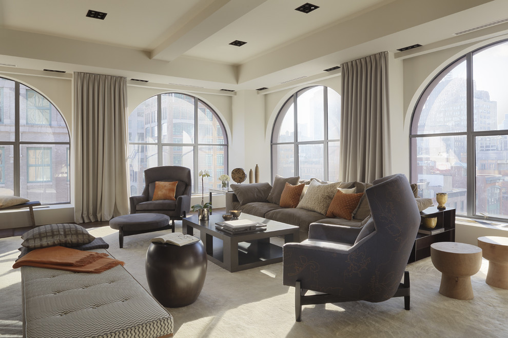 Modern Loft Living Room - Contemporary - Living Room - New York - by ...