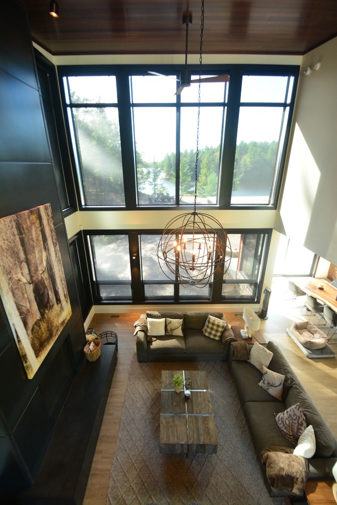 Modern Muskoka - Modern - Living Room - Other - by McAulay Construction ...