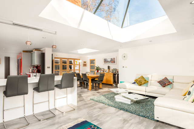 Modern Open Plan Living - Transitional - Living Room - Hampshire - by ...