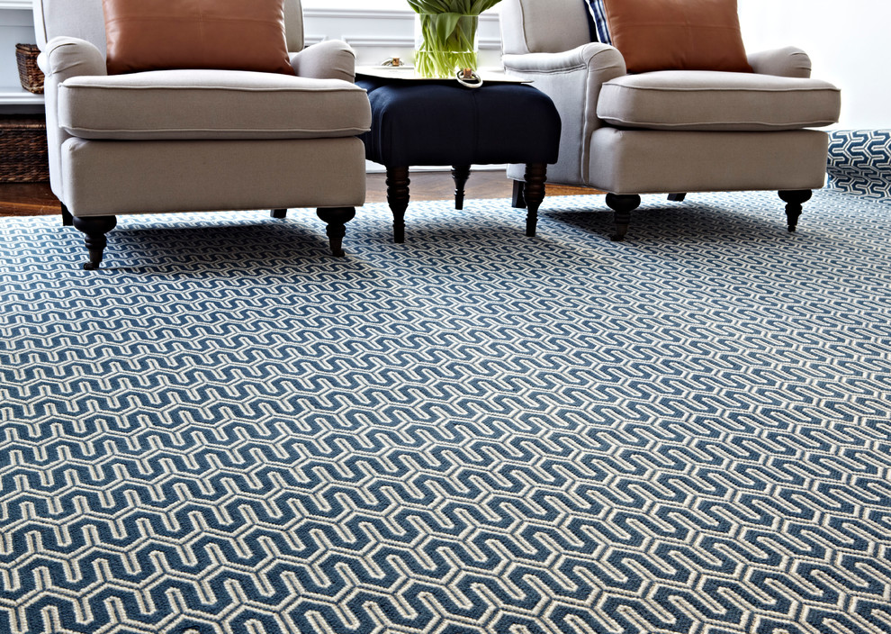 Modern Patterned Carpet - Modern - Living Room - Detroit - by Hagopian ...