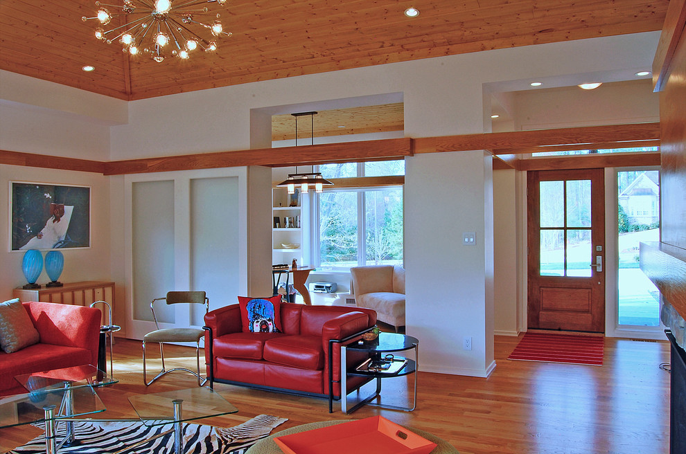 Modern Prairie Style - Craftsman - Living Room - Raleigh - by ...