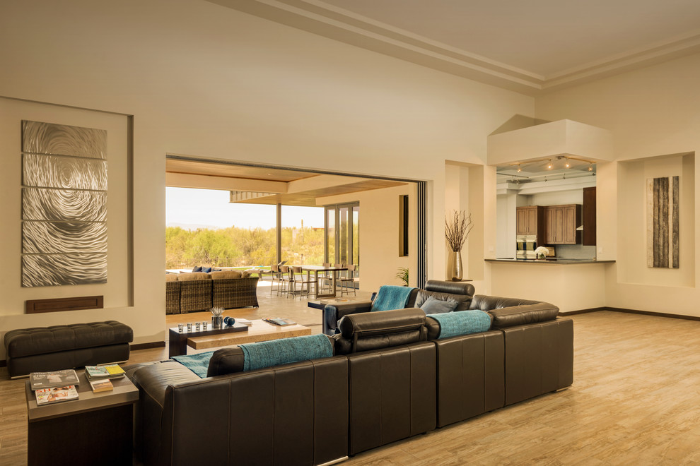 Modern Ranch - Contemporary - Living Room - Phoenix - by Hendricks ...