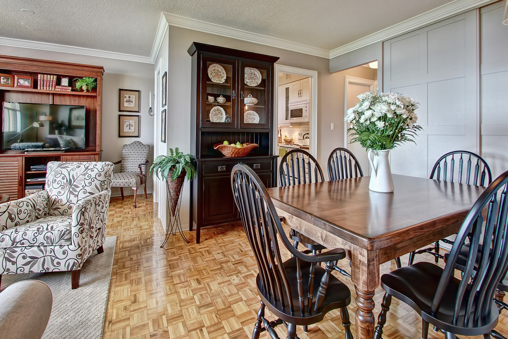 Modern Rustic Condo - Traditional - Living Room - Toronto - by Marianne ...