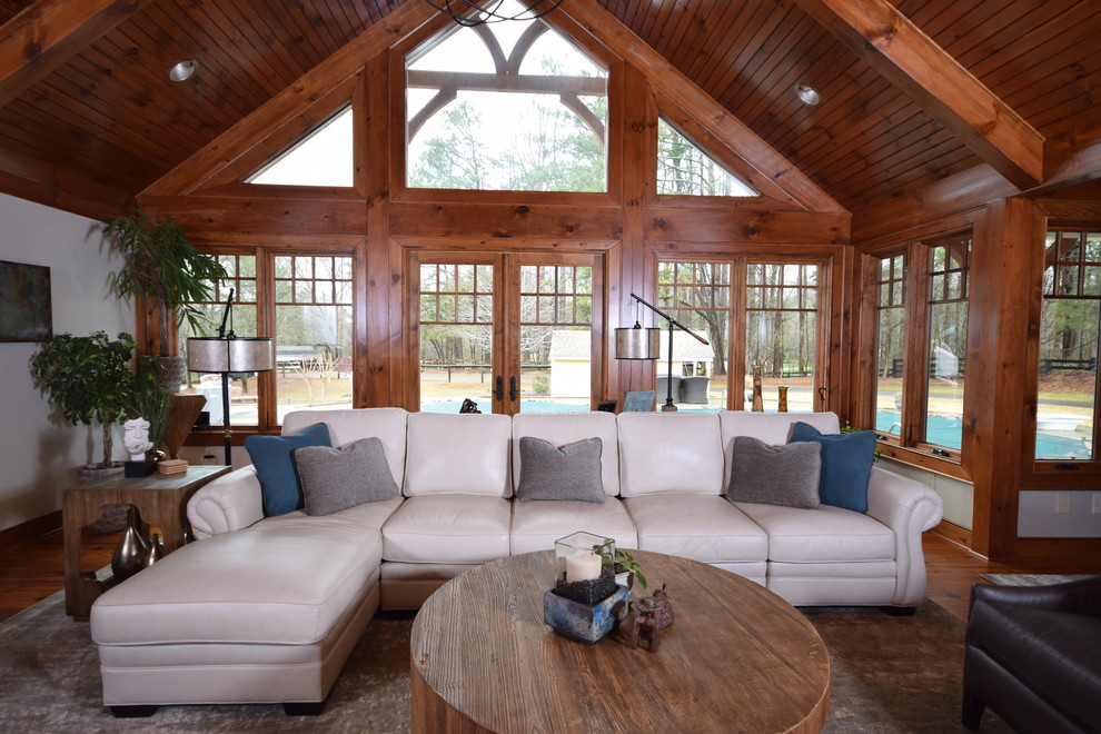 Modern Rustic Living Space - Rustic - Living Room - Atlanta - by Chosen ...