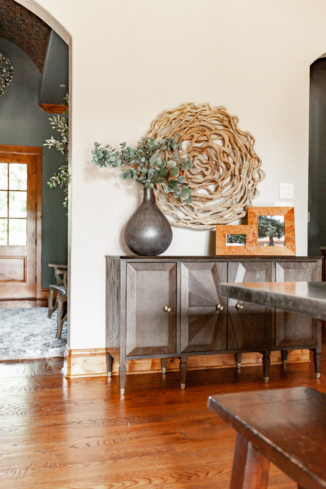 Modern Rustic Renovation, Living Room - Living Room - Dallas - by BRNS ...