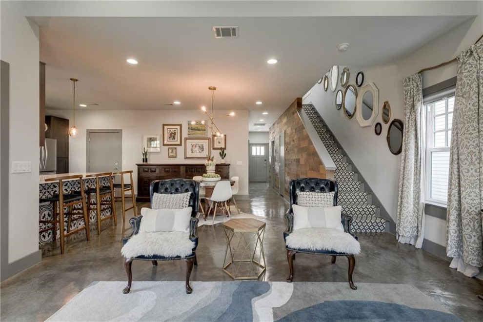 Modern Rustic Townhome with Bautiful Polished Concrete Floors - Rustic ...