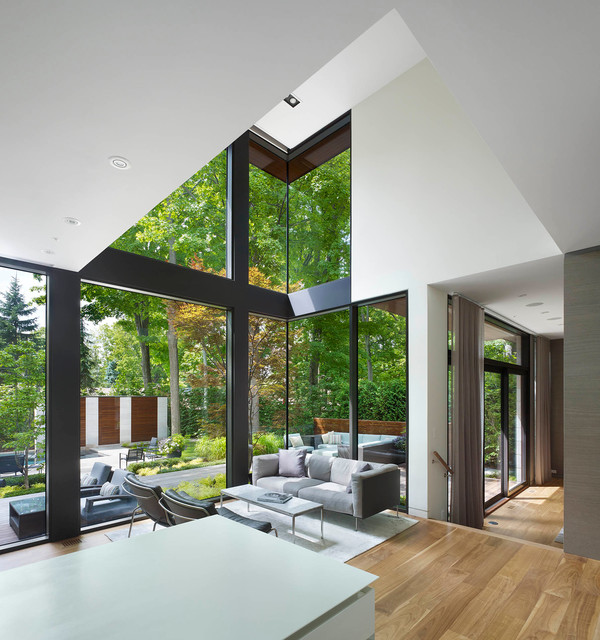 Modern Sidesplit House - Modern - Living Room - Toronto - by Jillian ...