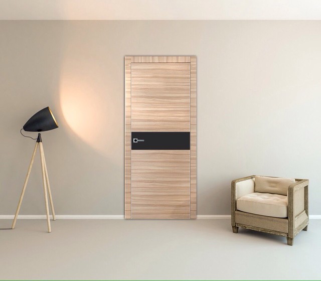Modern solid wood core doors retail company - Modern - Living Room ...