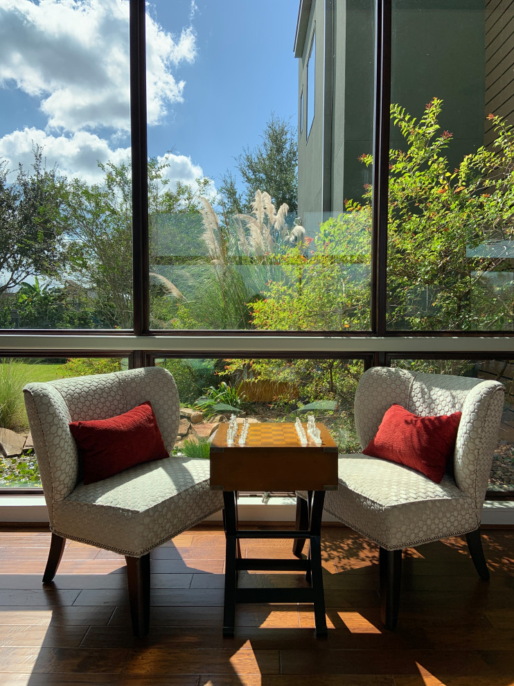 Modern Suburban Home - Modern - Living Room - Houston - by Espinal ...