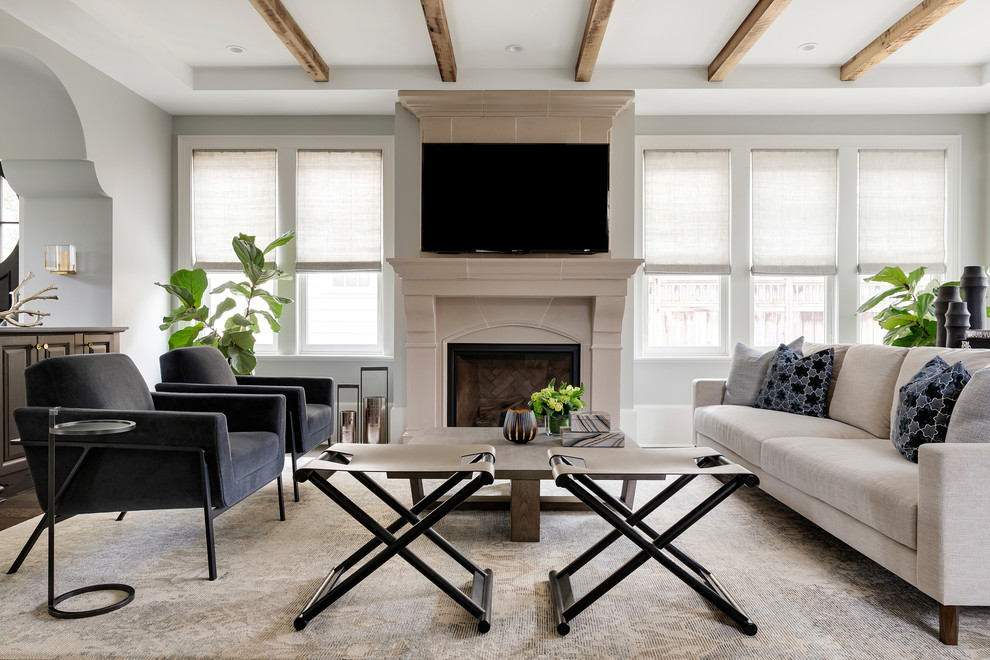 Modern Traditional - Transitional - Living Room - Minneapolis - by ...