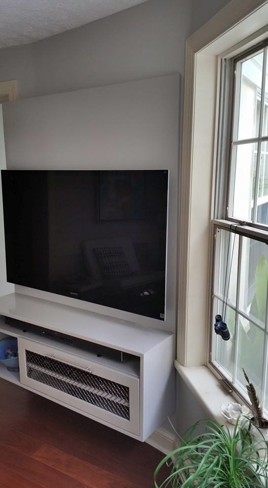 Modern Tv Console - Modern - Living Room - by Dawn Ingram Design | Houzz