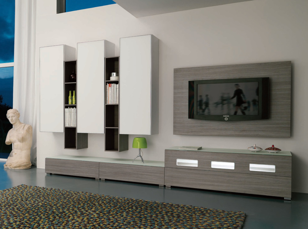 Modern Wall Unit Velvet 911 by Artigian Mobili Italy - $5,785.00 ...