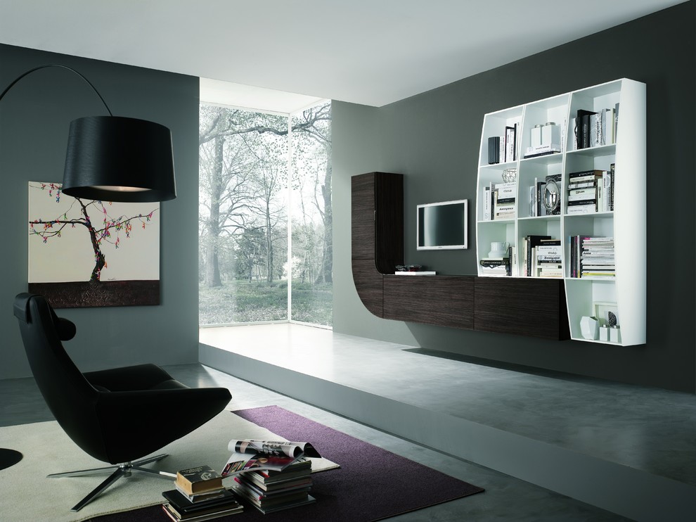 Modern Wall Unit Velvet Millennium 941 by Artigian Mobili - $2,799.00 ...
