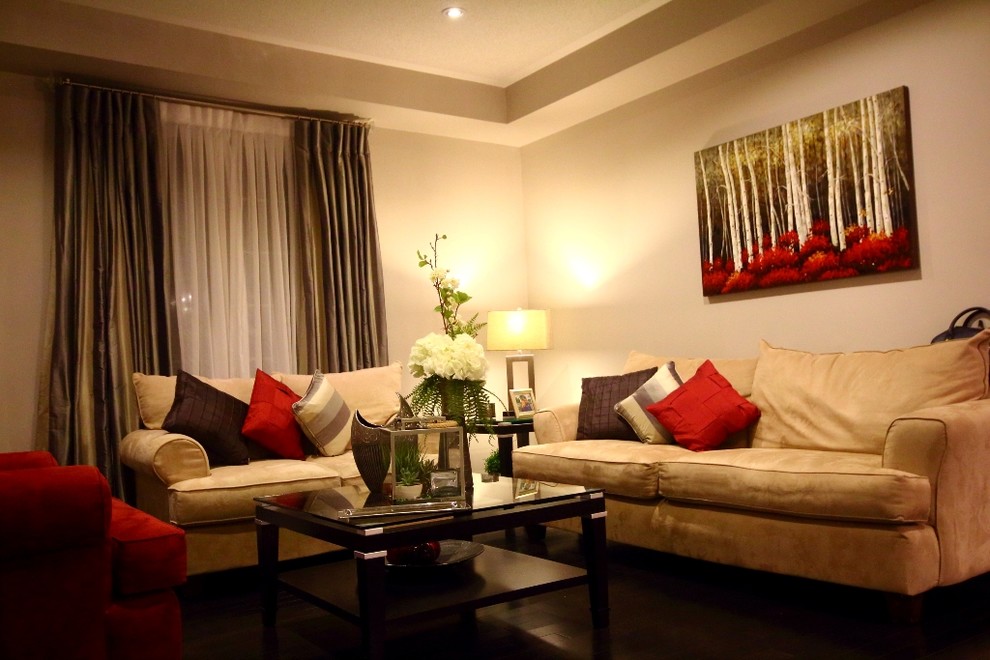 Modern Window Coverings - Modern - Living Room - Toronto - by H. Sewing ...