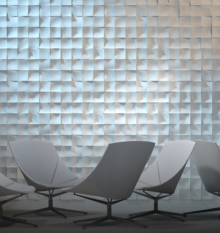 modularArts® InterlockingRock® Notes™ PANELS - Modern - Living Room ...