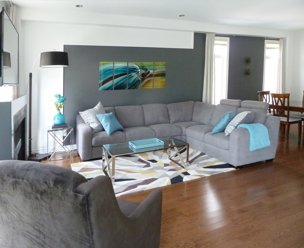 Montargis House - Contemporary - Living Room - Ottawa - by Studio 853 ...