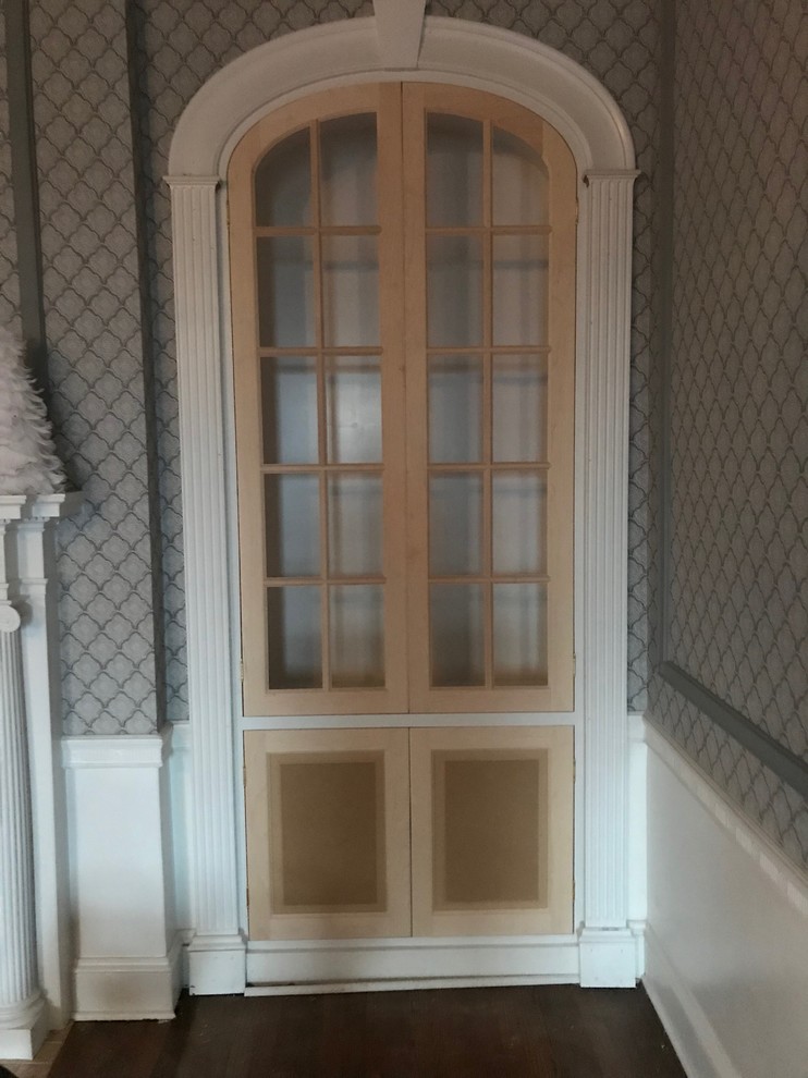 Montclair, Custom Butler's Pantry & Arched Built-in - Victorian ...