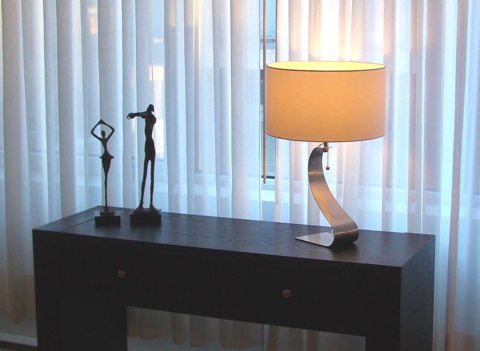 Montreal condo loft with colour - Contemporary - Living Room - Montreal ...