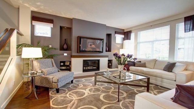 Morningstar Display Homes Coquitlam,BC - Modern - Living Room - Vancouver - by The Creative ...