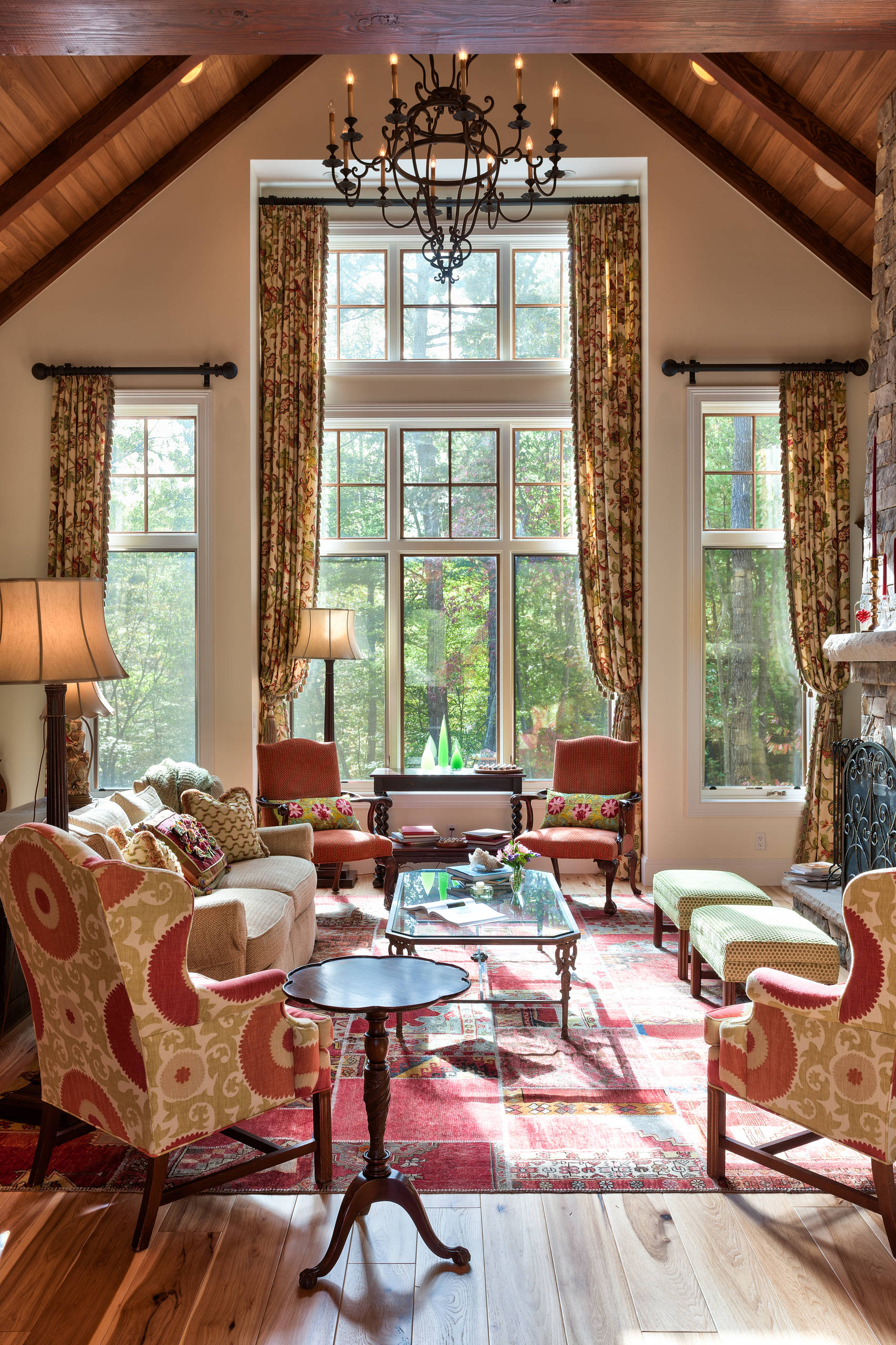 Rustic Mountain Cottage Interiors
