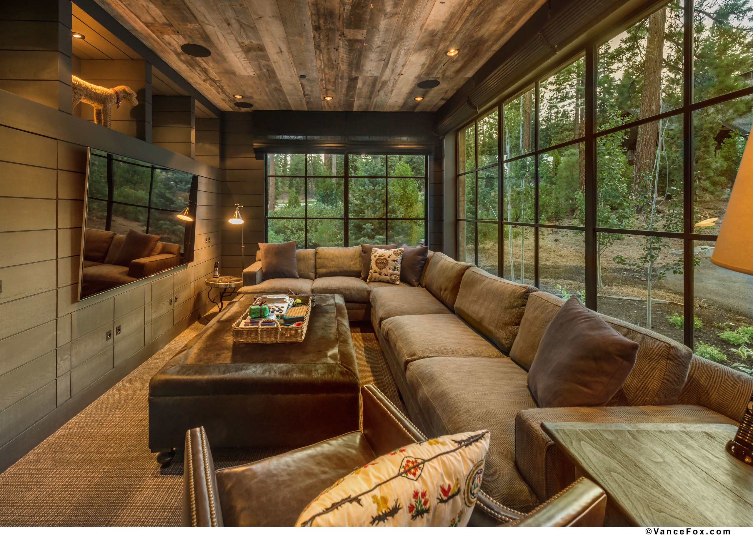 75 Rustic Green Living Room Ideas You ll Love February 2025 Houzz