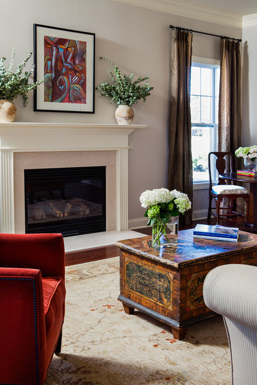 Muirfield Townes - Traditional - Living Room - Wilmington - by ...