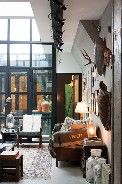 My Houzz: A Garage transformed into a boy's dream pad - Ecléctico ...