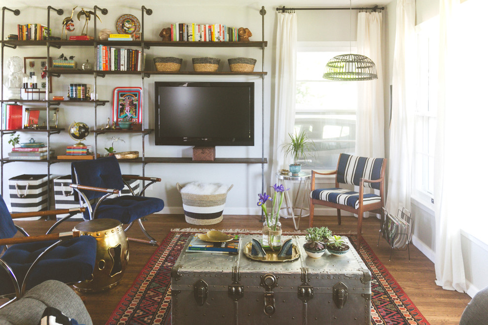 My Houzz: Blood, sweat and tears into a vintage eco friend Austin home ...