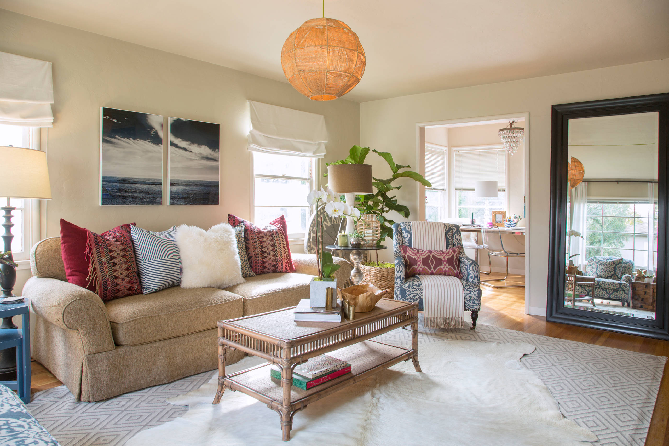 My Houzz: California Rental Full of Color and Charm