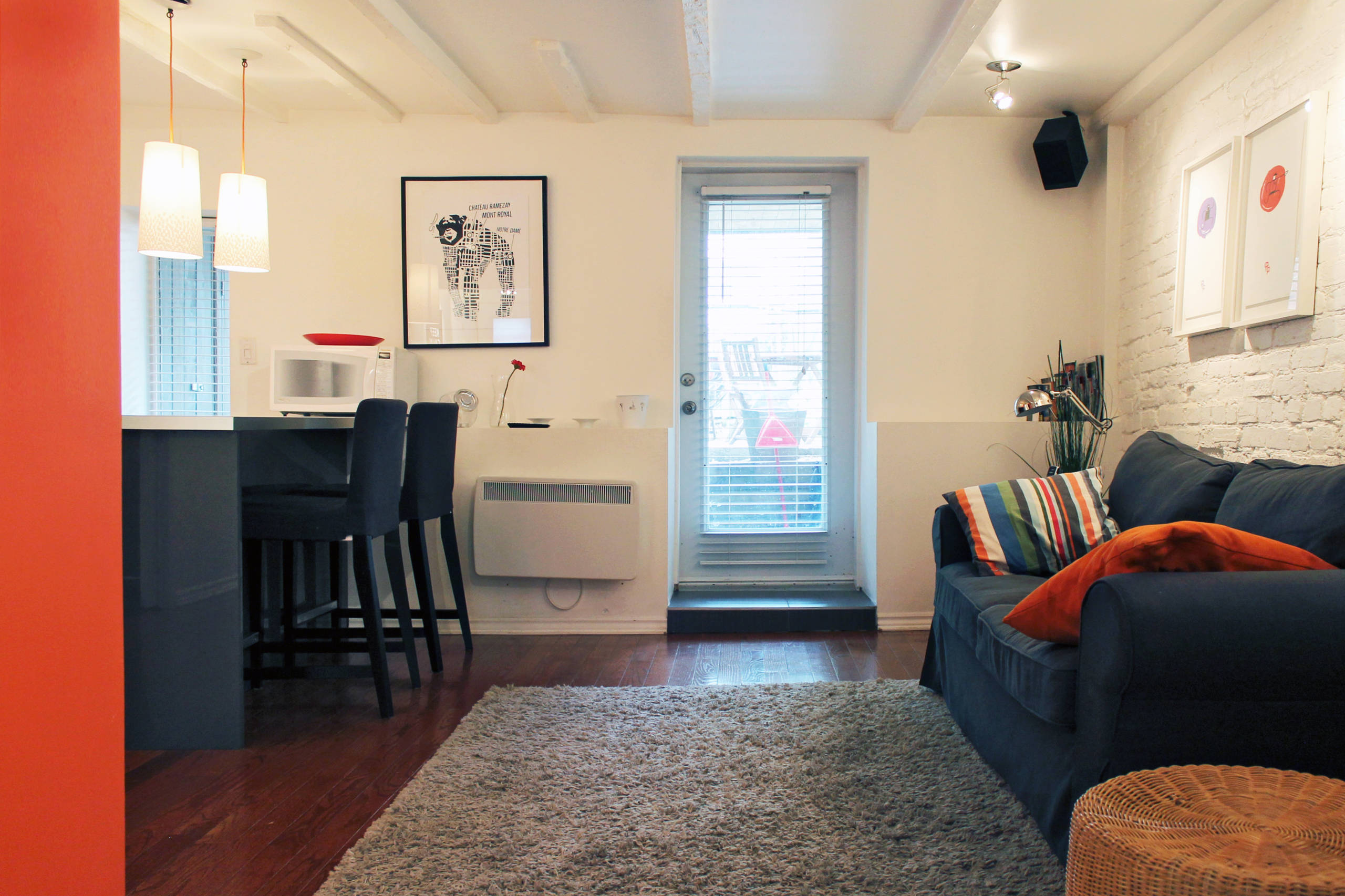 My Houzz: Creative Solutions Transform a Tricky Basement Studio