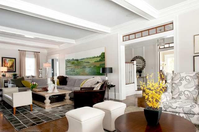 My Houzz: Goodwill and Good Taste in a Grand Colonial - Classique ...