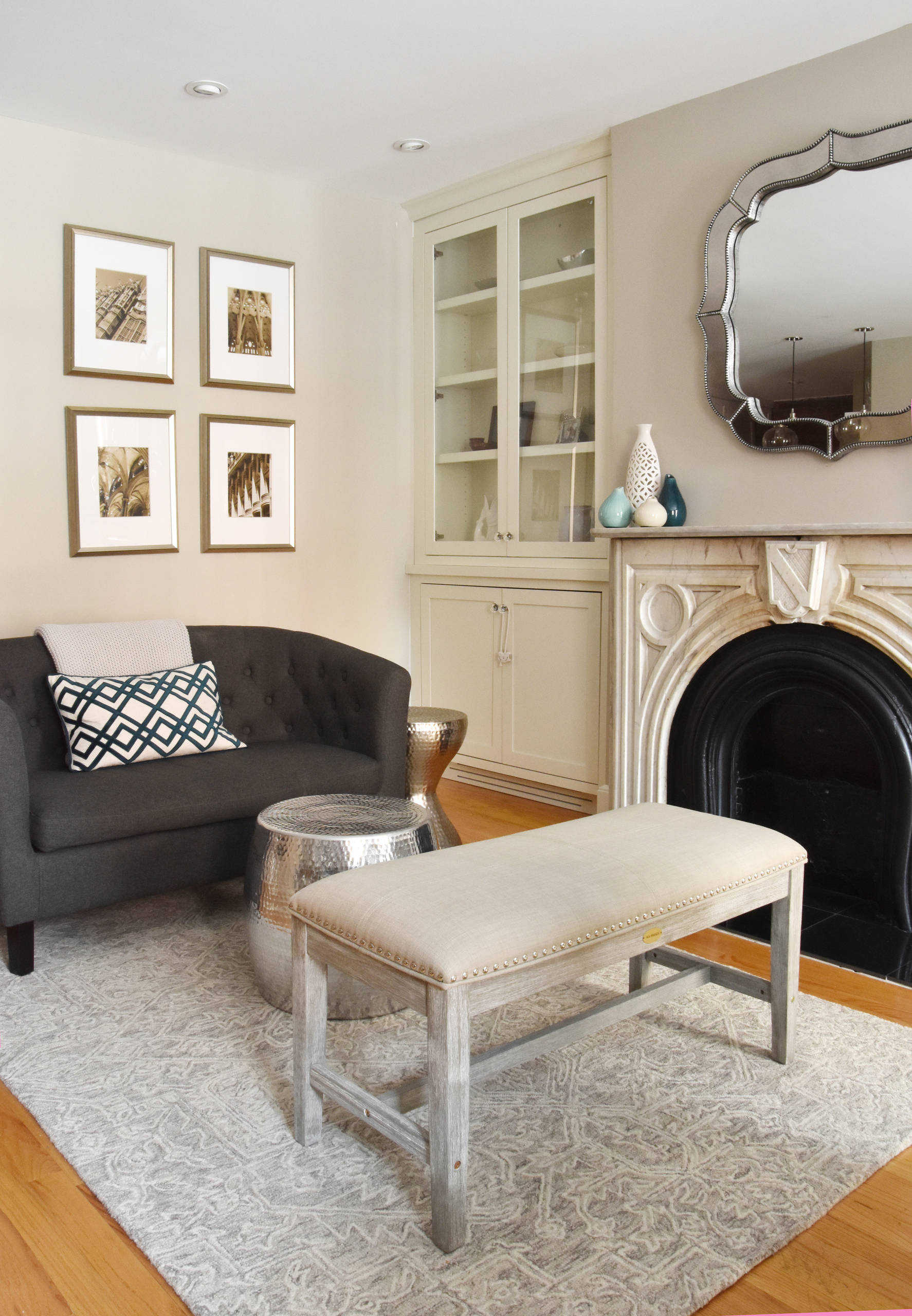 My Houzz: Inviting Transitional Style in a Boston Brownstone