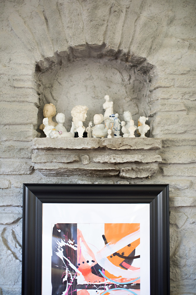 My Houzz: Meaningful, Colorful Style in Ohio - Eclectic - Living Room ...