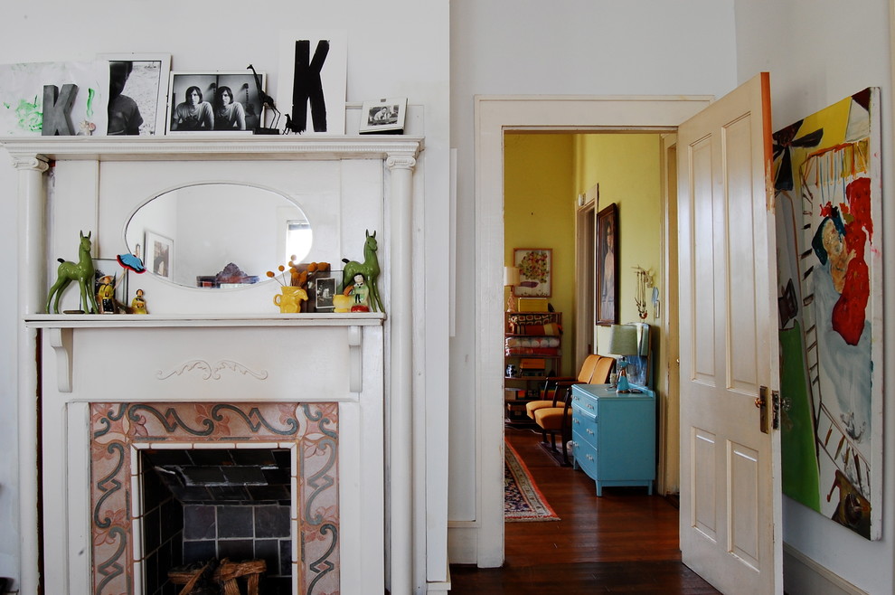 My Houzz: Mid-Century Modern Décor meets Bold Textiles in a Mississippi ...