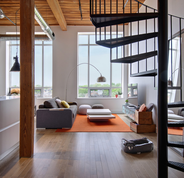 My Houzz: A Modern Industrial Loft in Toronto