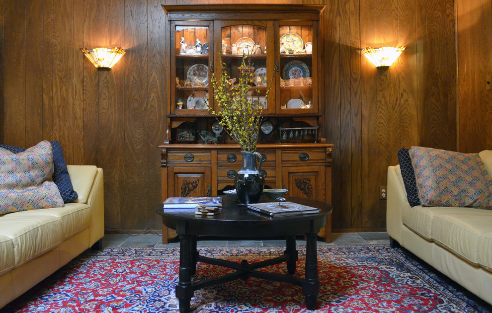 My Houzz: Ranch House Gets a Craftsman Upgrade - Traditional - Living ...