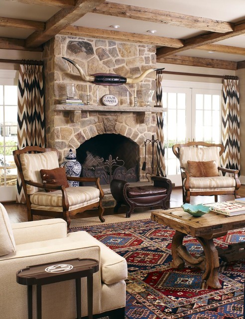 My Personal Story: Casa De Connell - Rustic - Living Room - New York ...