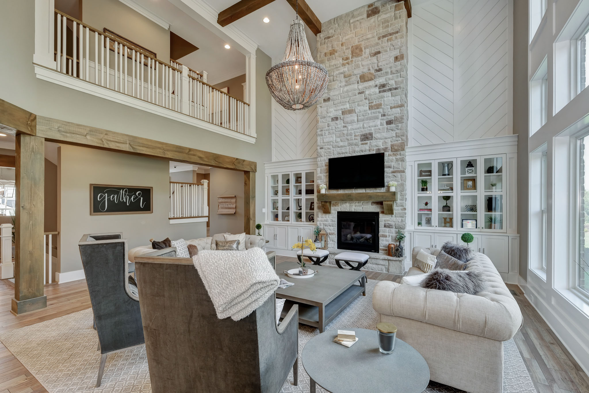 Living Room Photo Gallery Model Homes