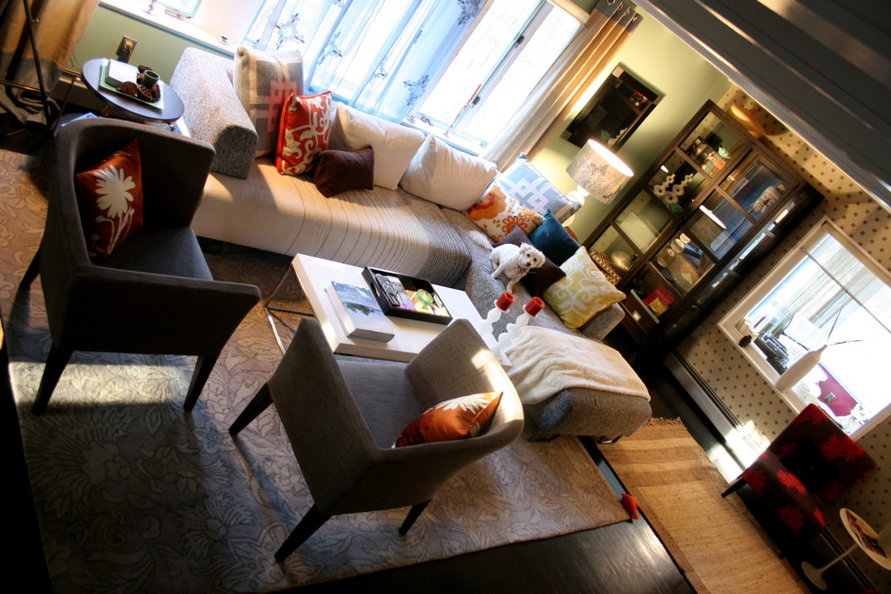 Nasha Dasha - Eclectic - Living Room - Philadelphia - by Busybee Design ...