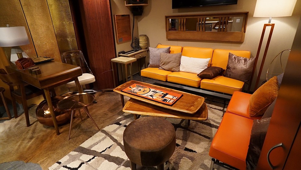 NBC Dressing Room: Savvy Pad - Midcentury - Living Room - New York - by ...